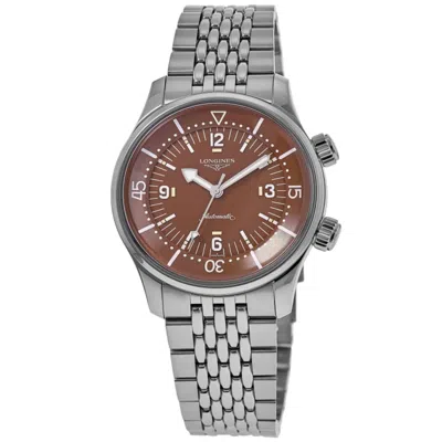 Longines Legend Diver Automatic Brown Dial Steel Men's Watch L3.764.4 ...