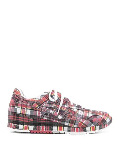 Comme Des Garçons Ruby Red Sneakers In Gold | ModeSens