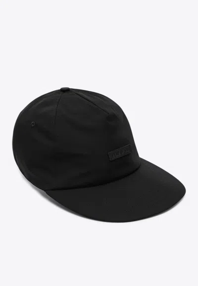 Fear Of God Logo Label Baseball Cap In Black | ModeSens