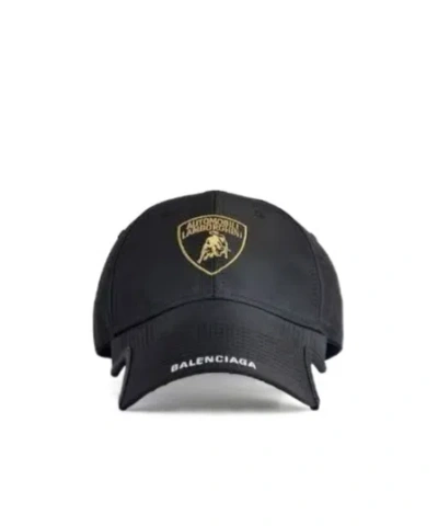Balenciaga Black Lamborghini Baseball Cap In Blue | ModeSens
