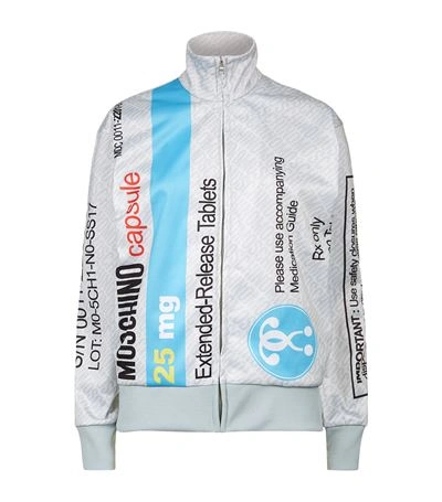 Moschino Pill Case Zipped Jacket | ModeSens