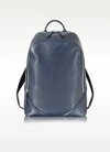 Mcm Duke Medium Blue Nappa Leather Backpack | ModeSens