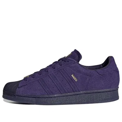 Adidas Originals X Kader Superstar Adv "sylla Dark Purple" Sneakers ...