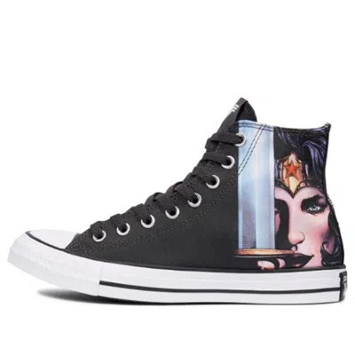 Converse Dc Comics X Chuck Taylor All Star High 'wonder Woman' In Black ...