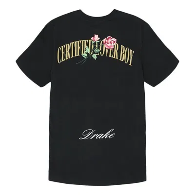 Nike X Drake Certified Lover Boy Rose T-shirt 'black' | ModeSens