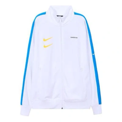 Nike Sportswear Swoosh Retro Sports Jacket White | ModeSens