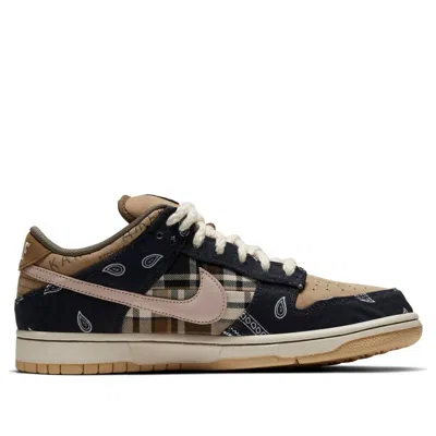 Nike X Travis Scott Sb Dunk Low Premium Qs 'cactus Jack' In Black ...