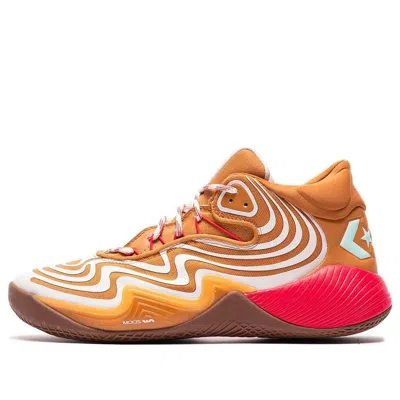 Converse Mens All Star Bb Shift Cx Gingerbread In White/brown/red ...