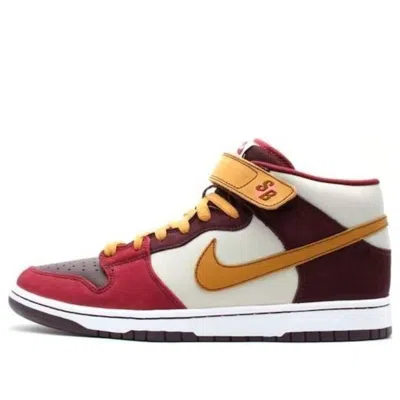 Nike Sb Dunk Mid Pro 'deep Burgundy Bronze' In Animal Print | ModeSens