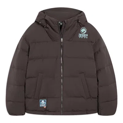 Li-ning Badfive Changan Boy Graphic Hooded Down Jacket 'brown' | ModeSens