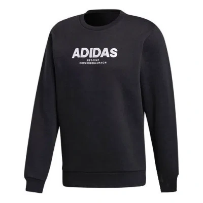 Adidas Originals Adidas Alphabet Round Neck Long Sleeves Hoodie Men's ...