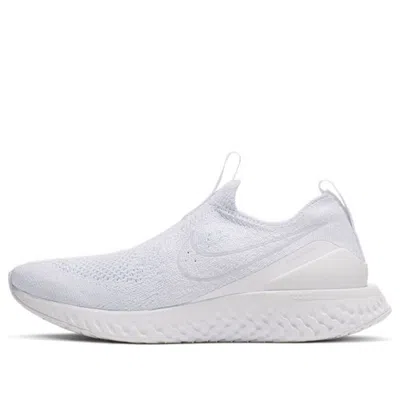 Nike (wmns) Epic Phantom React Flyknit 'triple White' | ModeSens