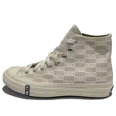 Converse Kith X Chuck 70 High 'natural Monogram' In Neutral | ModeSens