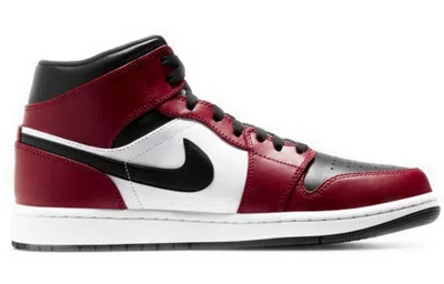 Air Jordan 1 Mid 'chicago Black Toe' In Multi | ModeSens