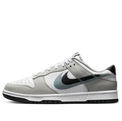 Nike Dunk Low 'spray Paint Swoosh' In Multi | ModeSens