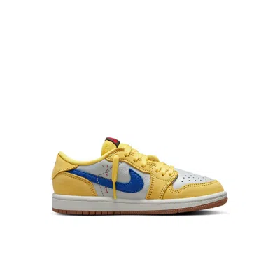 Air Jordan (ps) 1 Retro Low Og Sp X Travis Scott 'canary' In Yellow ...