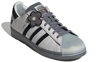 Adidas Originals Melting Sadness X Superstar Babo In Gray | ModeSens