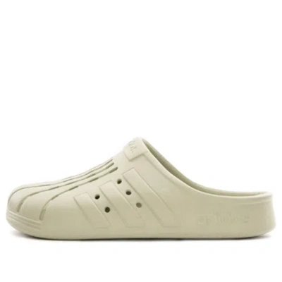 Adidas Originals Mens Adidas Adilette Clogs In Putty Grey/putty Grey ...
