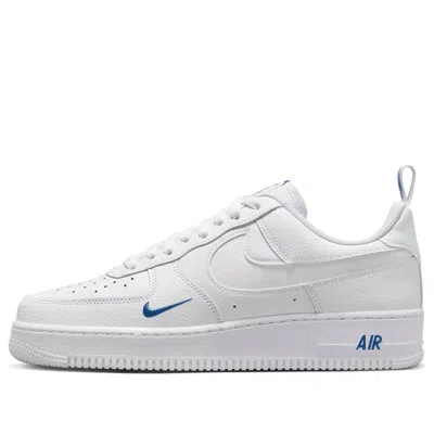 Nike Air Force 1 Low Cut Out 'reflective Swoosh White Blue' In Multi ...
