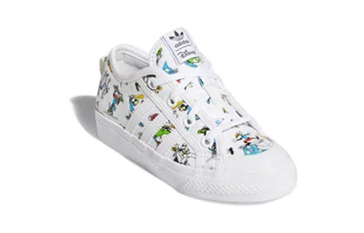 Adidas Originals (ps) Adidas X Disney Nizza Sport J 'goofy' In White ...