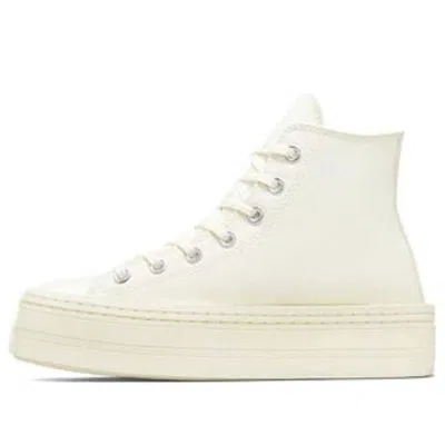 Converse Cream Chuck Taylor All Star Modern Lift Platform Sneakers In ...