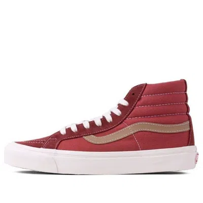 Vans Og Sk8-hi Lx 'sun-dried Tomato' In Red | ModeSens