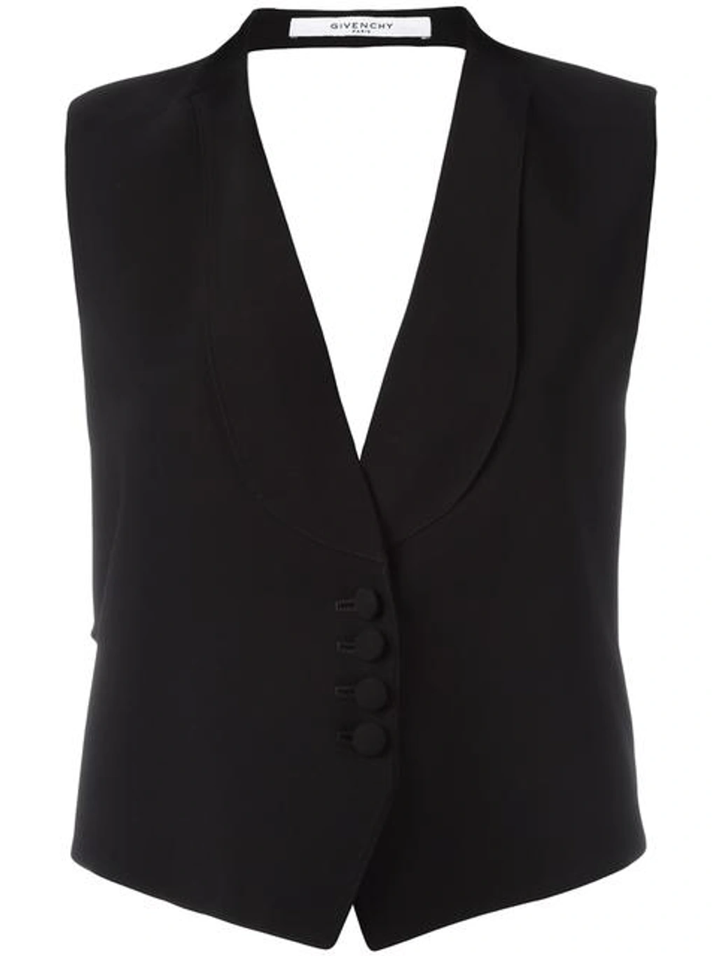 Givenchy Backless Waistcoat | ModeSens