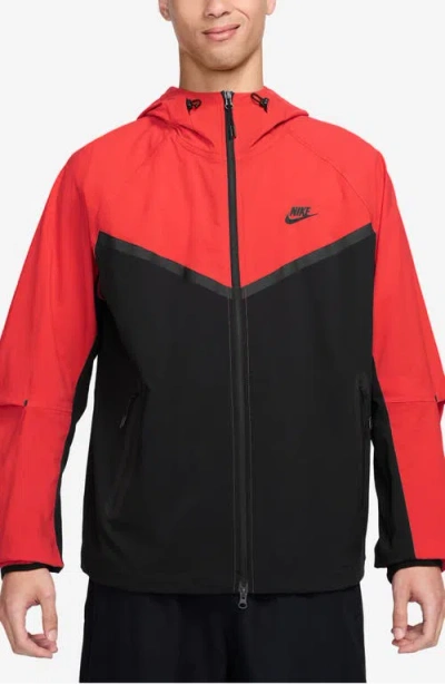 Nike Sportswear Tech Windrunner Jacket In Red | ModeSens