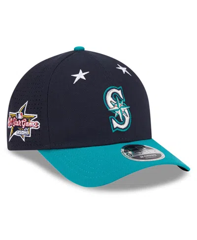 New Era Men's Navy/aqua Seattle Mariners 2025 Mlb All-star Game 9forty ...