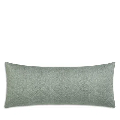 Matouk Jasper Pillow Cover, Quilted Lumbar In Green | ModeSens