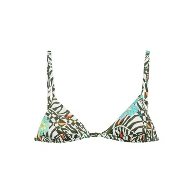 Heliophilia Women's Amazon Bikini Top In Yellow | ModeSens
