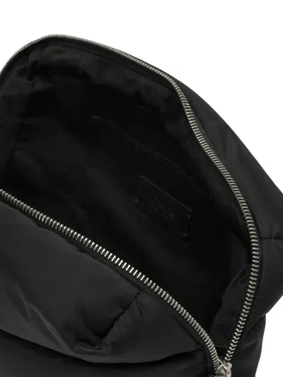 Moncler Caradoc Quilted Logo-plaque Beauty Pouch In Black | ModeSens
