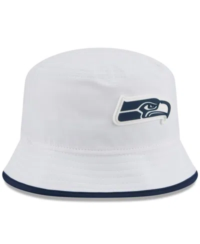 New Era Men's White Seattle Seahawks 2025 Nfl Training Camp Stretch ...