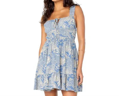 Roxy Paradise Breeze Dress In Infinity Blue Lotus In Multi | ModeSens