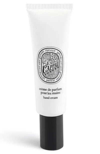 Diptyque Eau Capitale Perfumed Hand Cream In Transparent | ModeSens