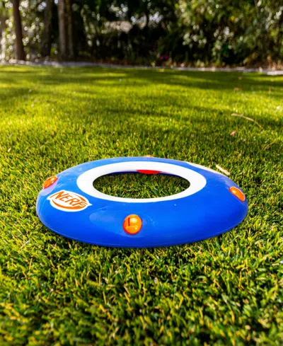 Franklin Sports Nerf Sonic Slinger Kids Soft Flying Disc In Blue | ModeSens
