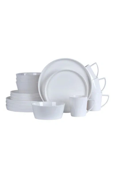 Stone Lain Madeline Bone China 16-piece Dinnerware Set In White | ModeSens