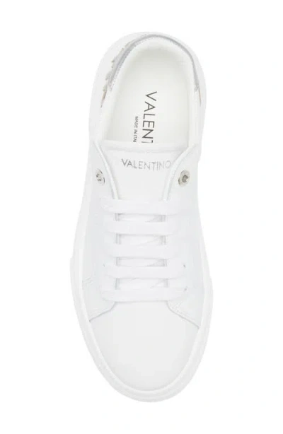 Valentino By Mario Valentino Alice Low Top Sneaker In White | ModeSens