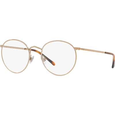 Polo Ralph Lauren 48mm Phantos Optical Glasses In Gold | ModeSens