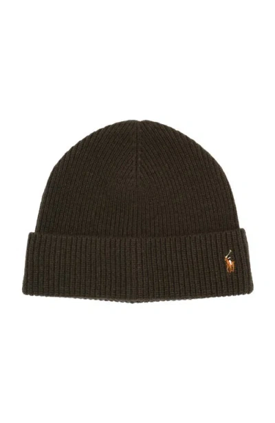 Polo Ralph Lauren Signature Cuff Hat In Brown | ModeSens