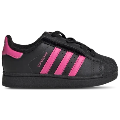 Adidas Originals Kids' Girls Superstar Ii In Pink/black | ModeSens