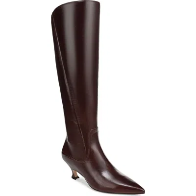 27 Edit Naturalizer Pepper Kitten Heel Knee High Boot In Burgundy ...
