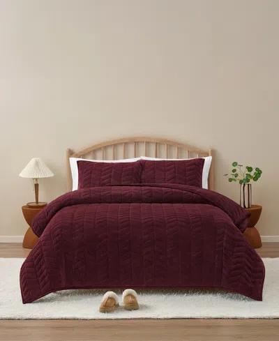 Ugg Coco 3-pc. Quilt Set, King In Red | ModeSens