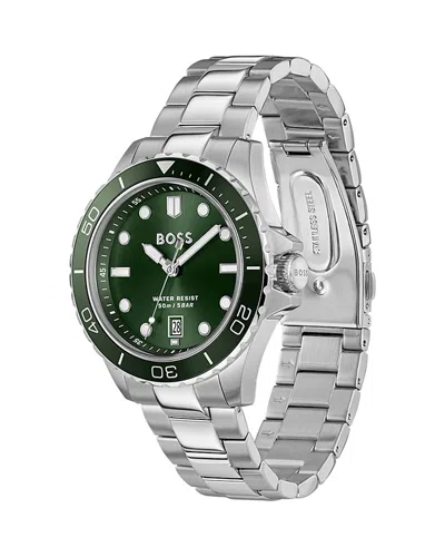 Hugo Boss Boss Troper Sport Watch, 42mm In Green | ModeSens