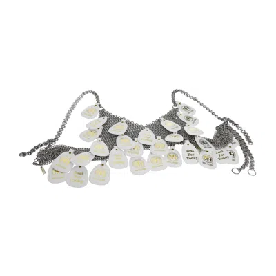 Enfants Riches Deprimes Na Chain Bra In Silver | ModeSens