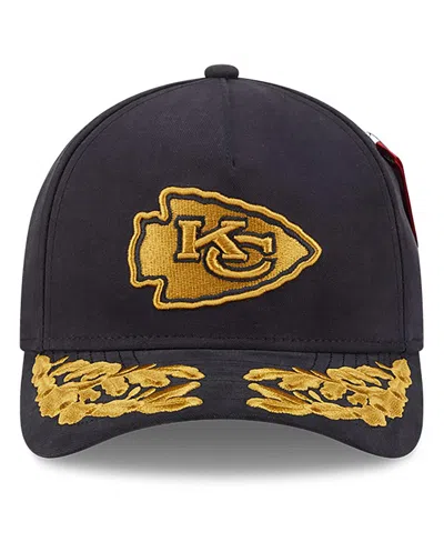 New Era X Alpha Industries Men's Black Kansas City Chiefs A-frame ...