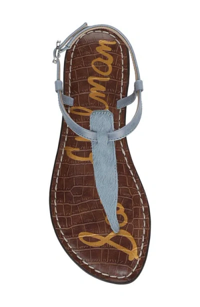 Sam Edelman Gigi Thong Sandal Blue Breeze Brahma | ModeSens