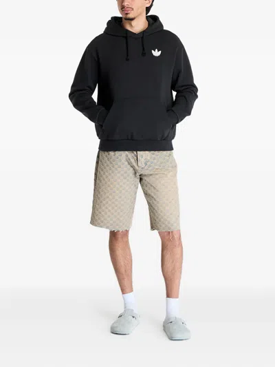 Adidas Originals Skeleton Print-graphic Hoodie In Black | ModeSens