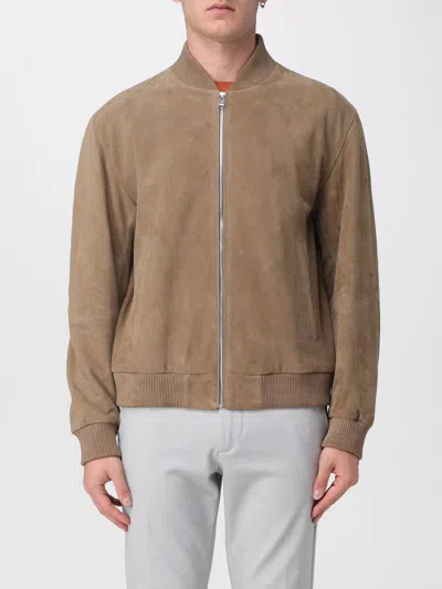 Hugo Boss Jacket Boss Men Color Brown | ModeSens