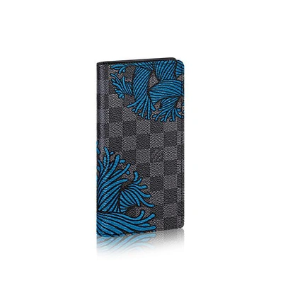 Louis Vuitton Brazza Wallet In Damier Graphite Canvas | ModeSens